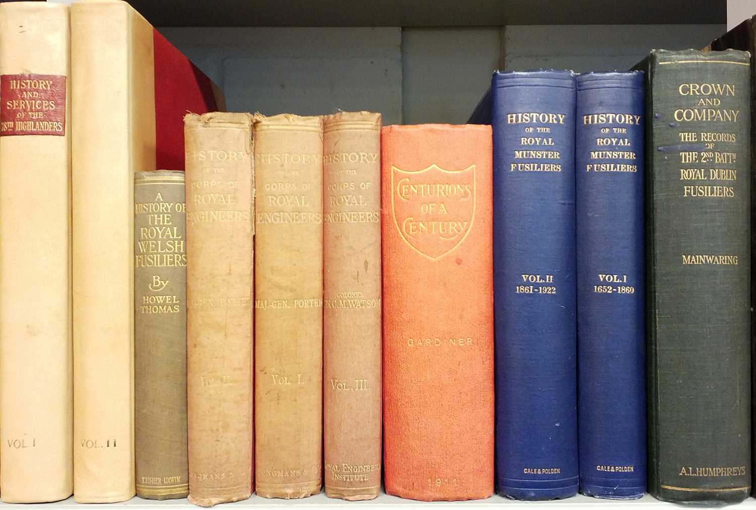 Lot 27 - Davidson (Major H.) History and Services of