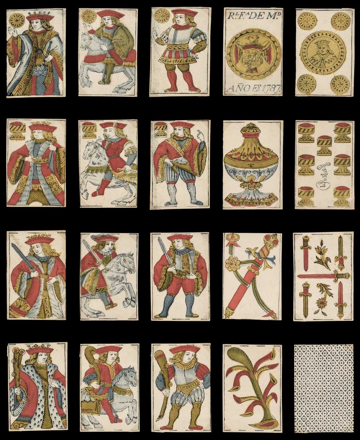 Lot 519 - Spanish playing cards. Spanish National