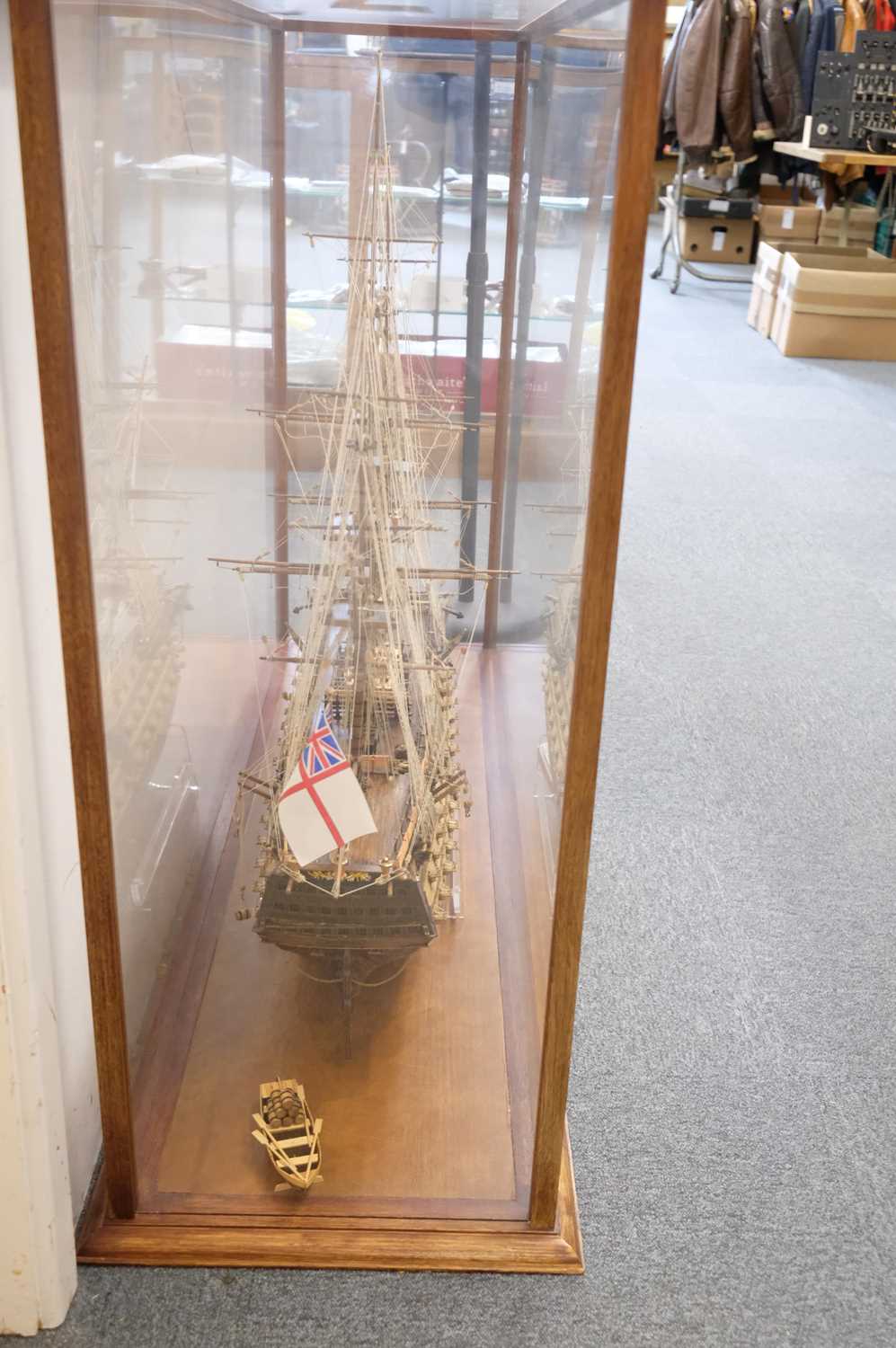 Lot 456 - Nelson (Horatio, 1758-1805). A 1-70 model of